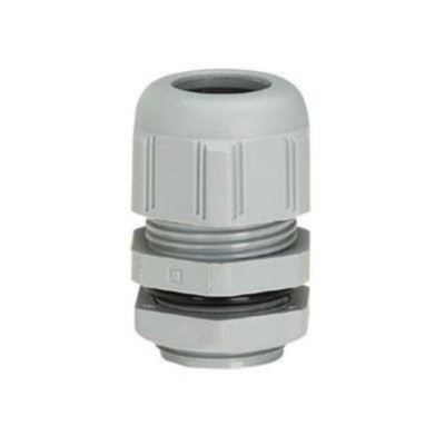 Cable gland plastic - IP 68 - ISO 25 - clamping capacity 13-18 mm - RAL 7001 for sale