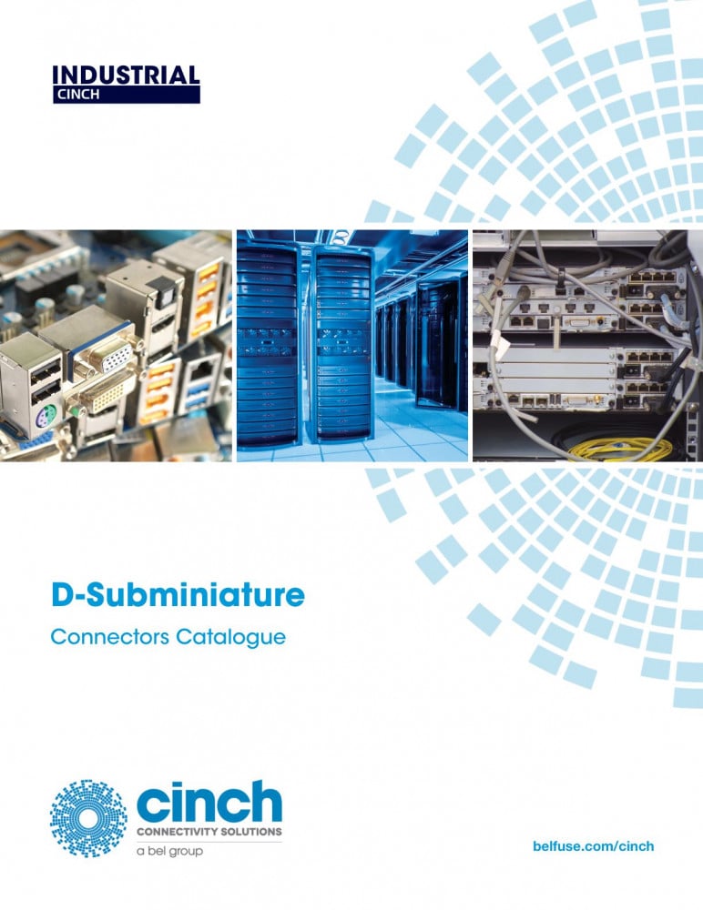 CINCH D-Subminiature catalogue page 1