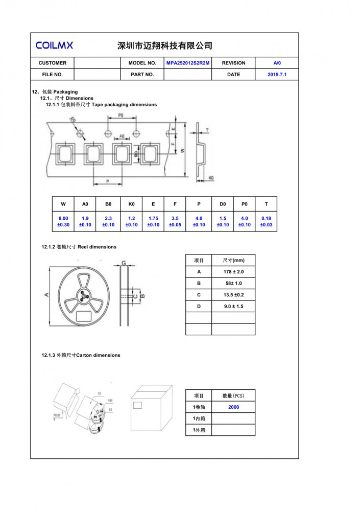 MPA252012S2R2M datasheet page 7