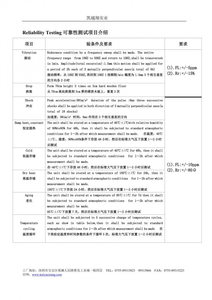 KYX K3A320001210 specification page 6