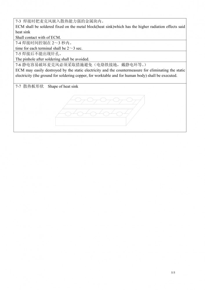 GMI9752U-2C36DB specification approval page 5