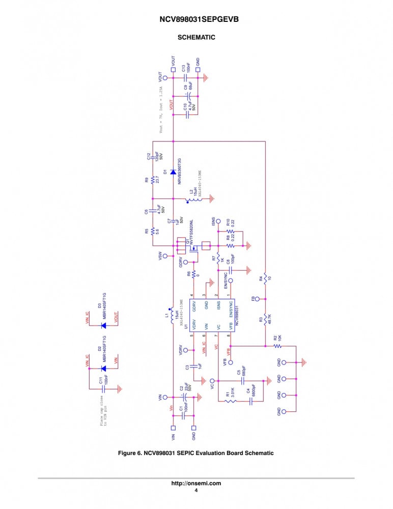 NCV898031SEPGEVB manual page 4