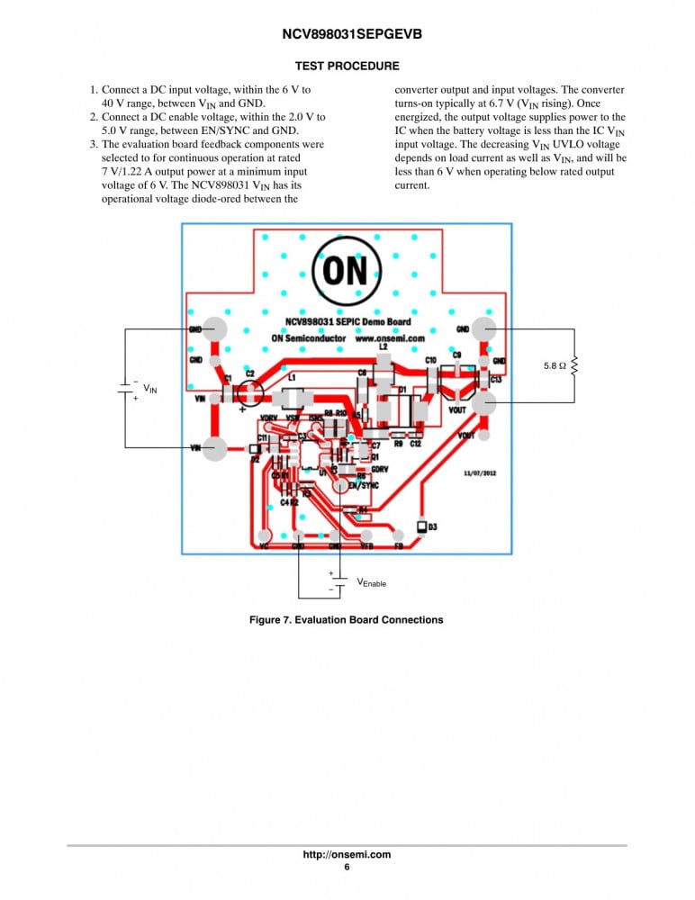 NCV898031SEPGEVB manual page 6
