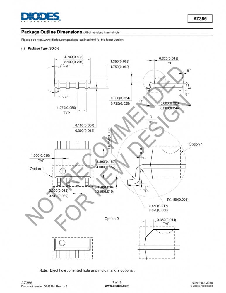 AZ386 datasheet page 7
