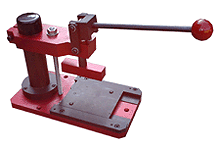 Arbor Press Fixture for Insulation Displacement Housings
