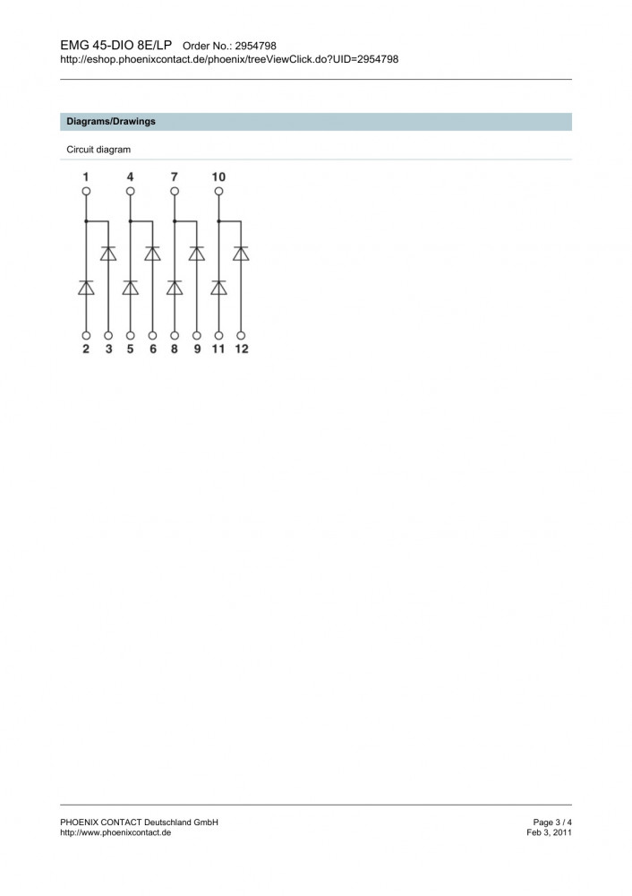Phoenix Contact 2954798 product documentation page 3