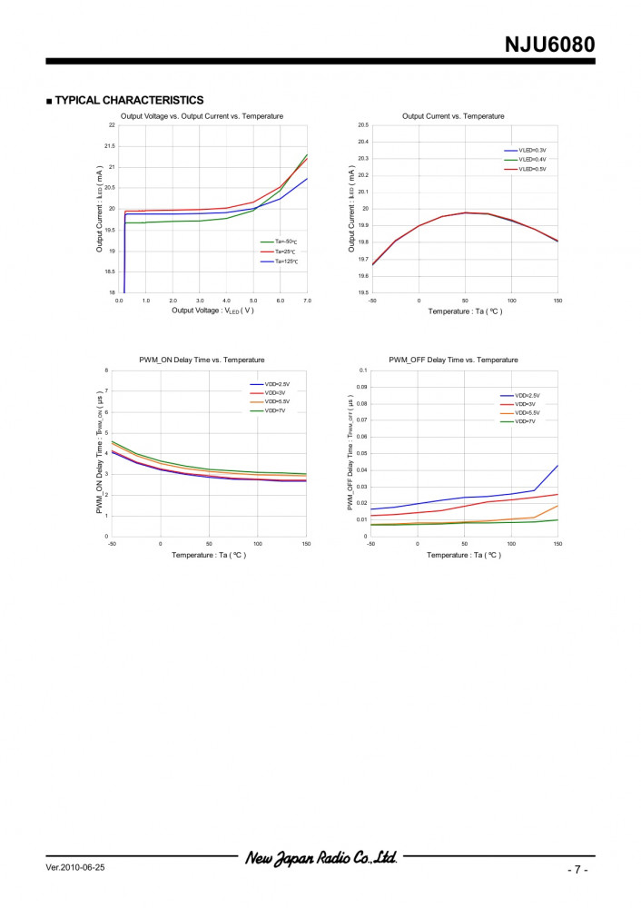 NJU6080 technical document page 7