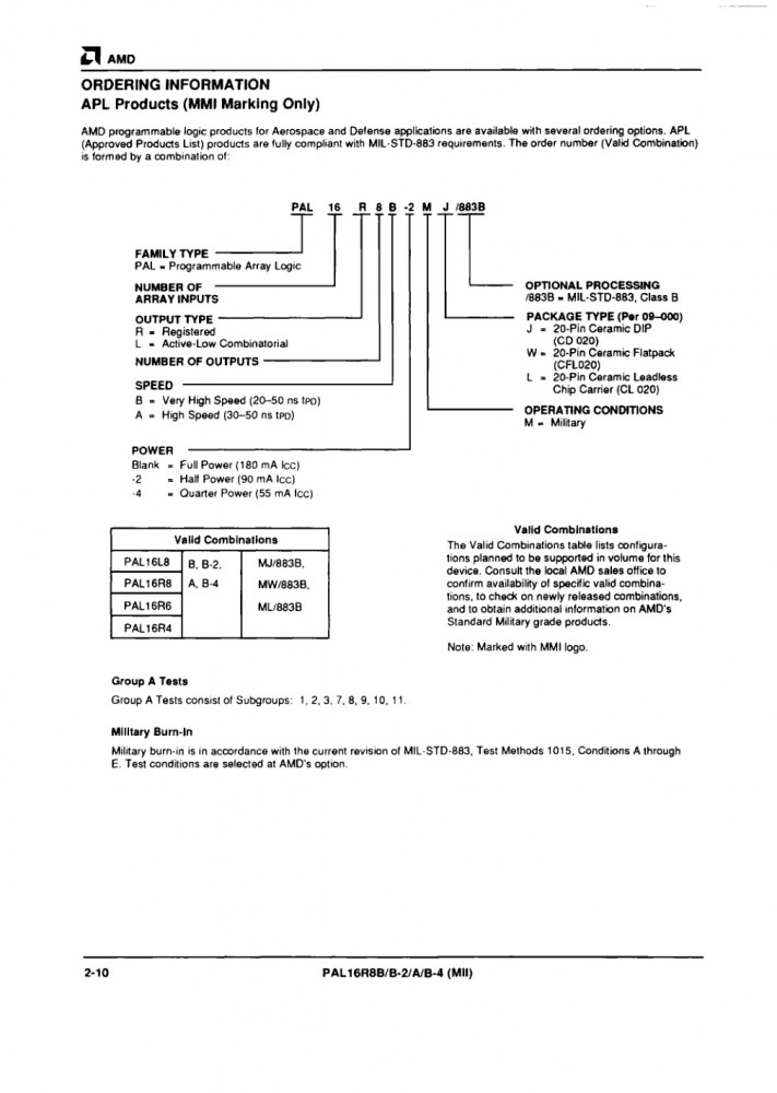 PAL16R8-5JC-RE datasheet page 9