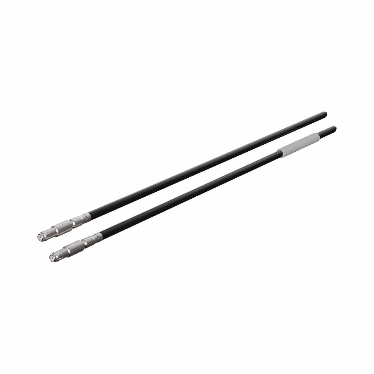 Pre-Crimped Lead HFM Jack Terminal-to-HFM Jack Terminal Off-the-Shelf (OTS) Cable Assembly, RG-174 Cable, 3000.00mm Length, 50 Ohms for sale