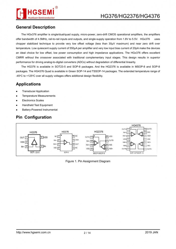 HG376M5/TR datasheet page 2