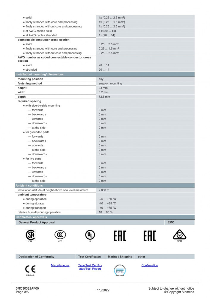 3RQ30382AF00 datasheet page 3