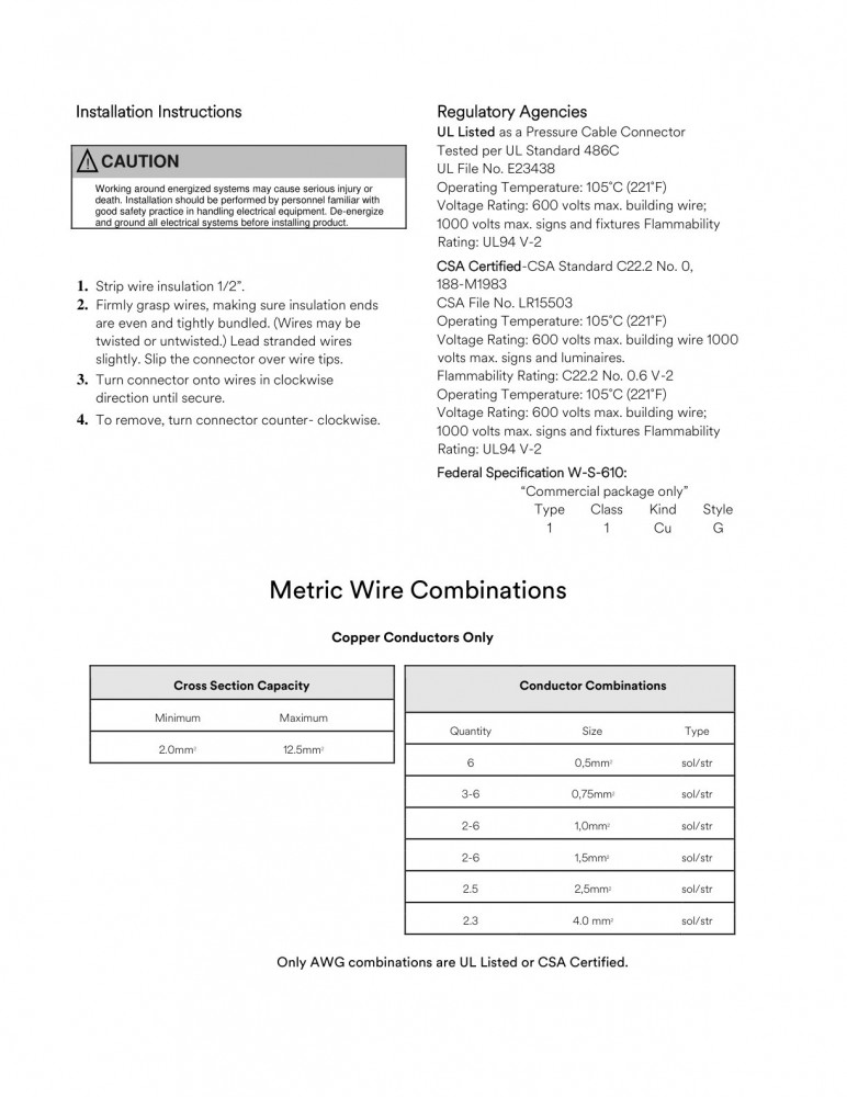 3M T/R+POUCH technical data sheet page 3