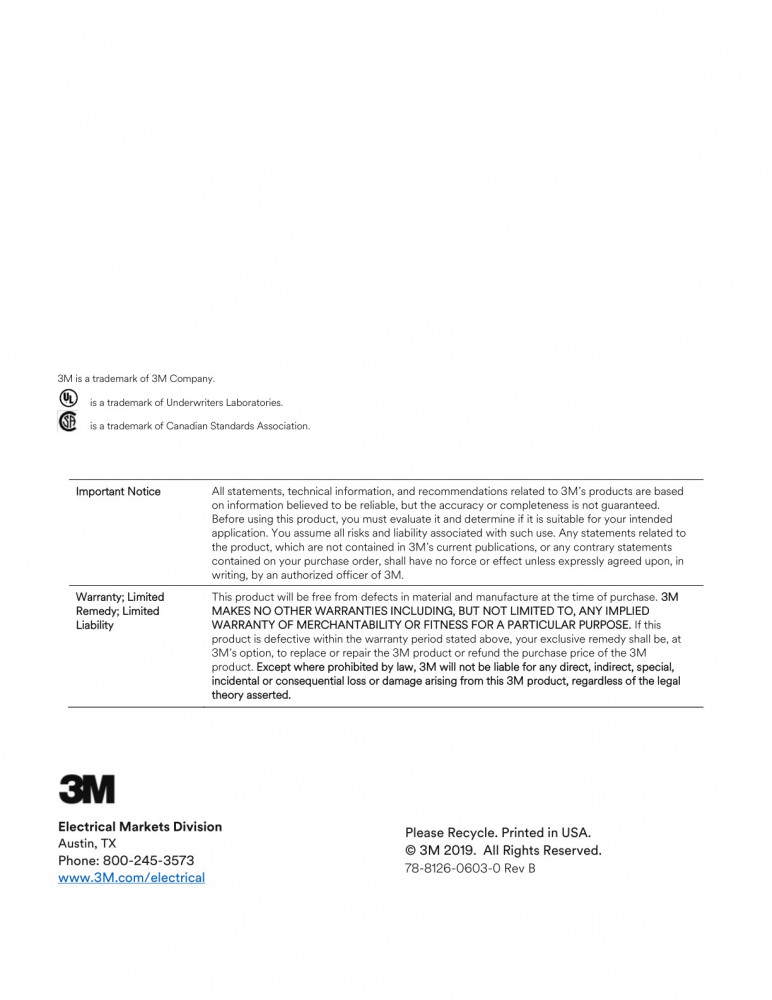 3M T/R+POUCH technical data sheet page 4