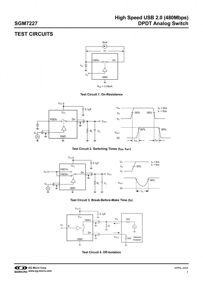 SGM7227 datasheet page 7