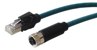 Bulgin PXPTPU12FBF08XRJ050PU Between Series Adapter Cable Assembly