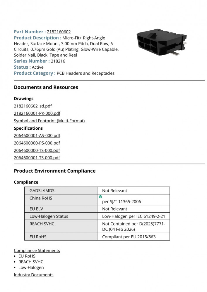 2182160602 technical document preview, page 1
