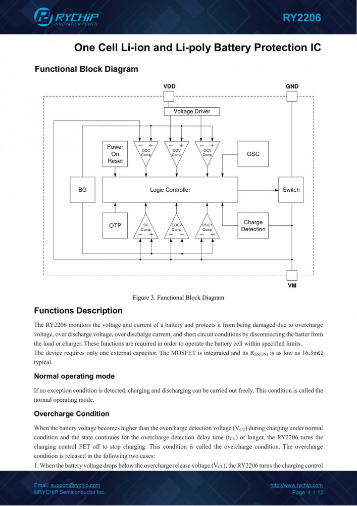 RY2206 datasheet page 4