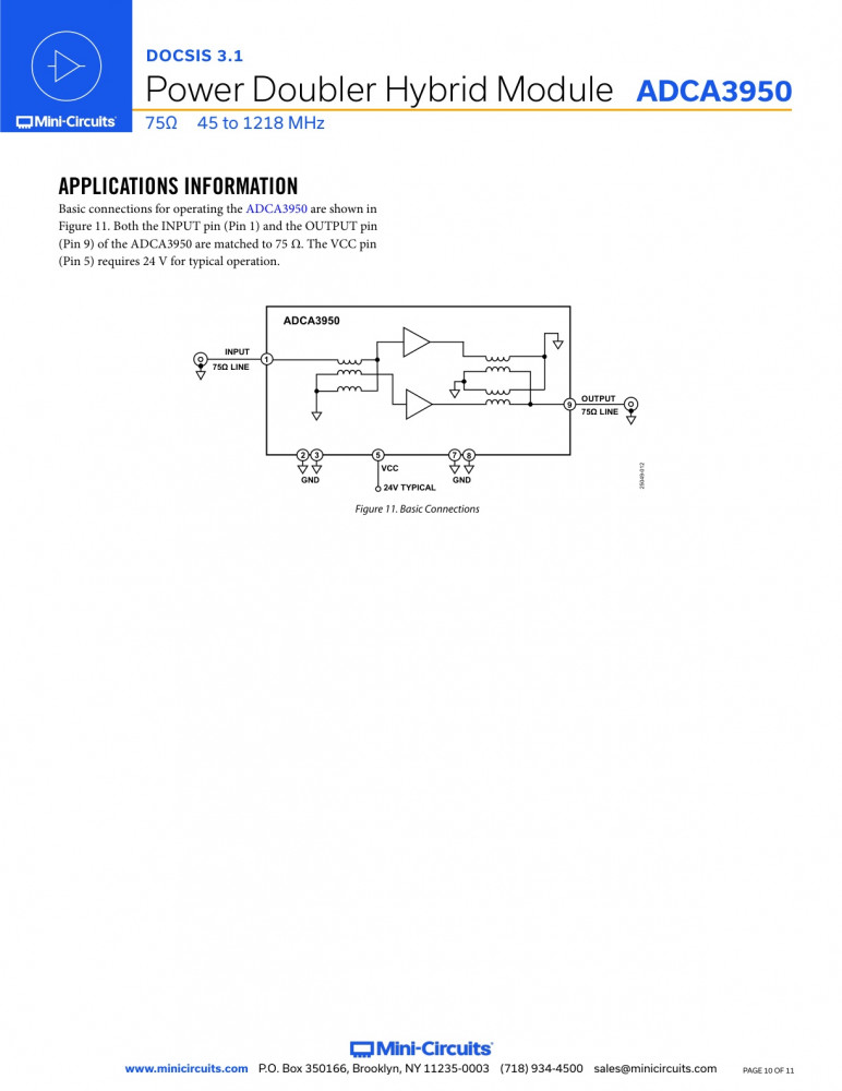 ADCA3950 technical document, page 10