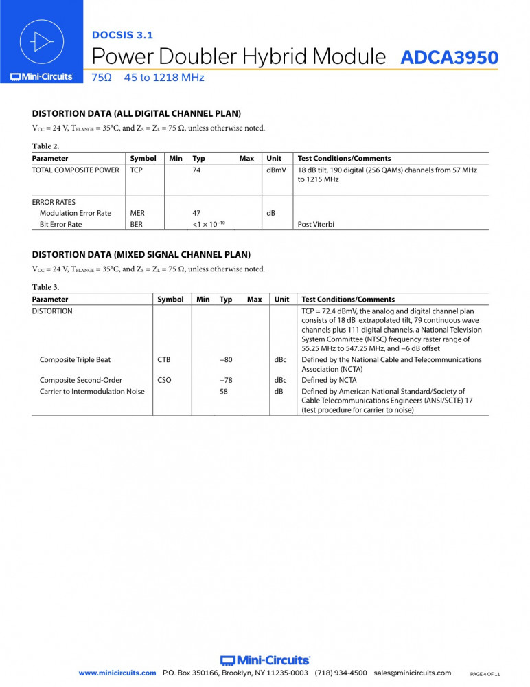 ADCA3950 technical document, page 4