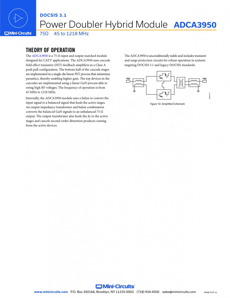 ADCA3950 technical document, page 9