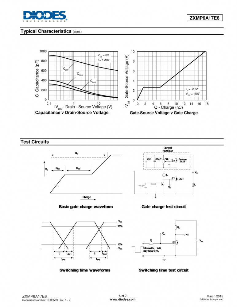 ZXMP6A17E6TA datasheet page 5