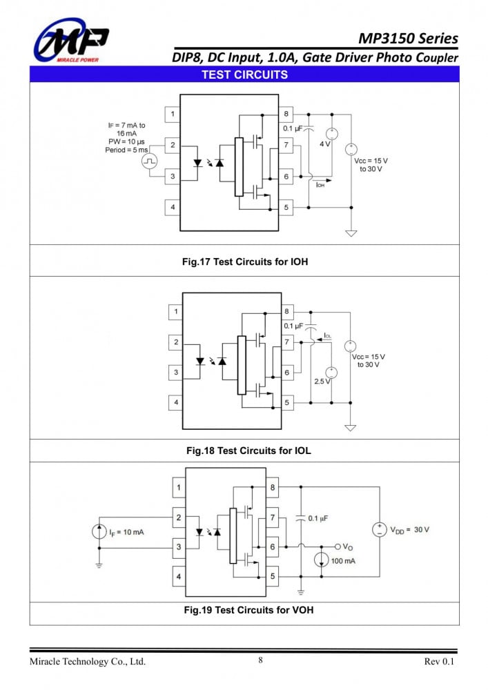 MP3150 datasheet page 8