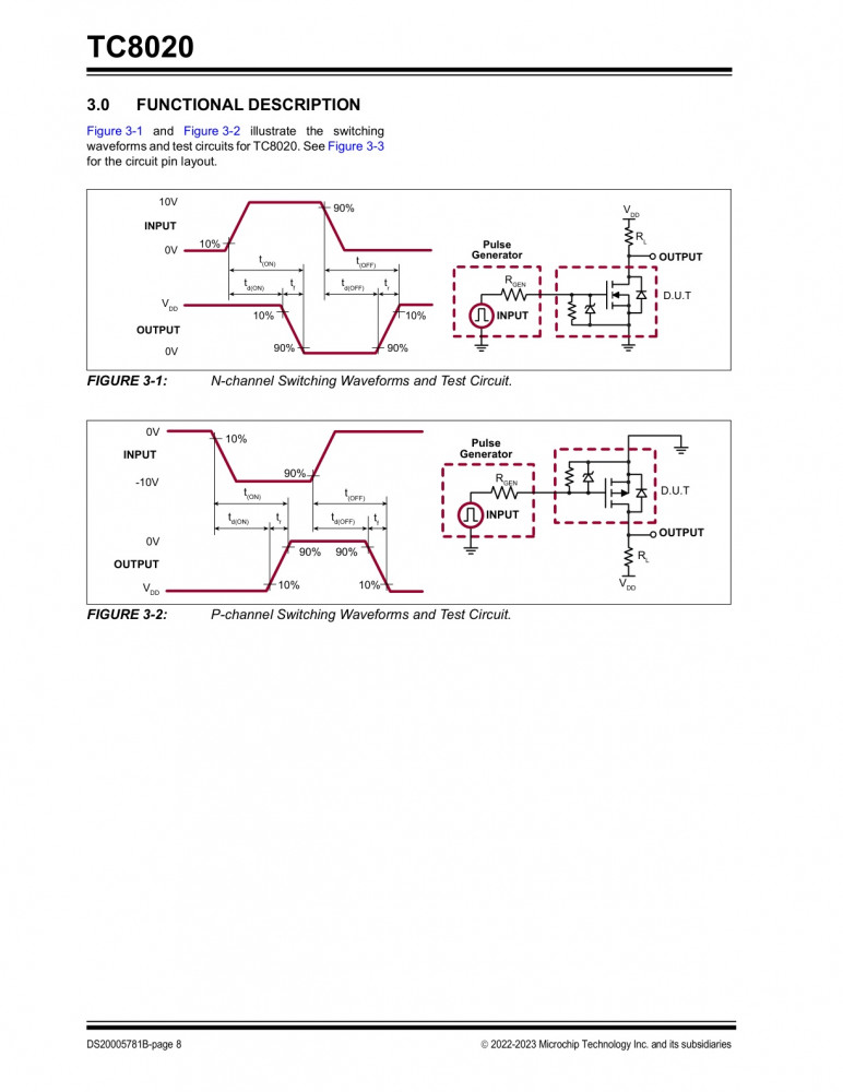 TC8020 datasheet page 8