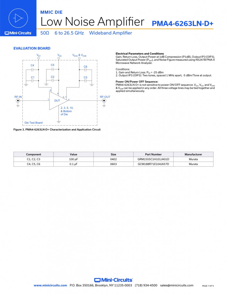 PMA4-6263LN-DG+ datasheet page 7