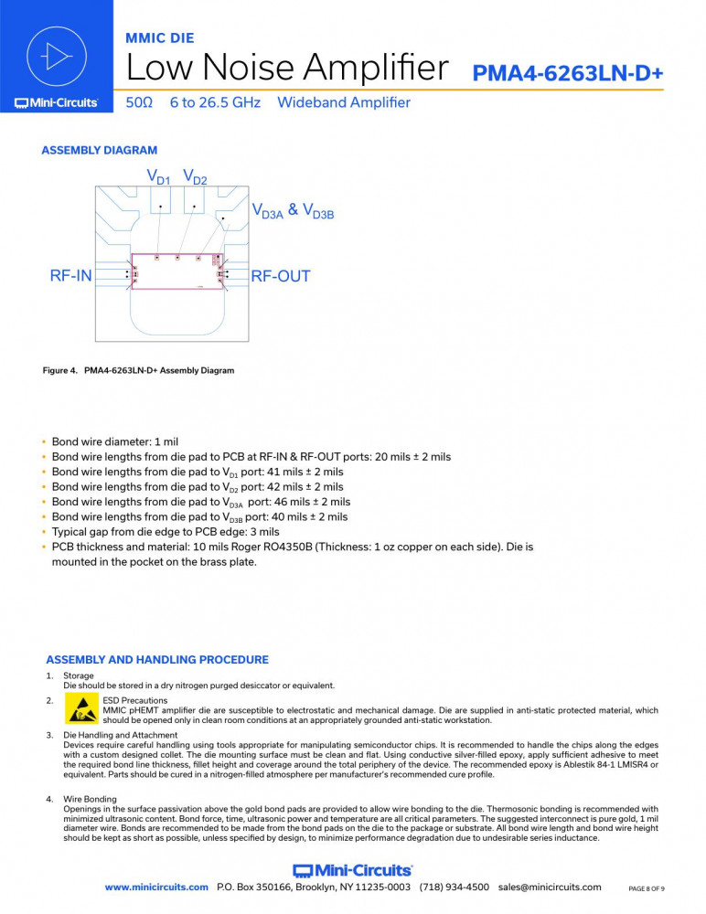 PMA4-6263LN-DG+ datasheet page 8