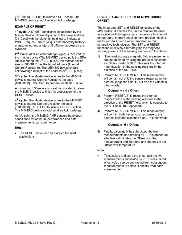 MMC34160PJ datasheet page 10