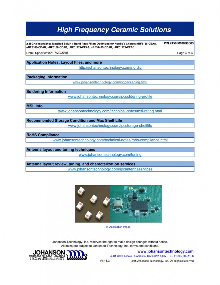 2450BM08B0003T datasheet page 4