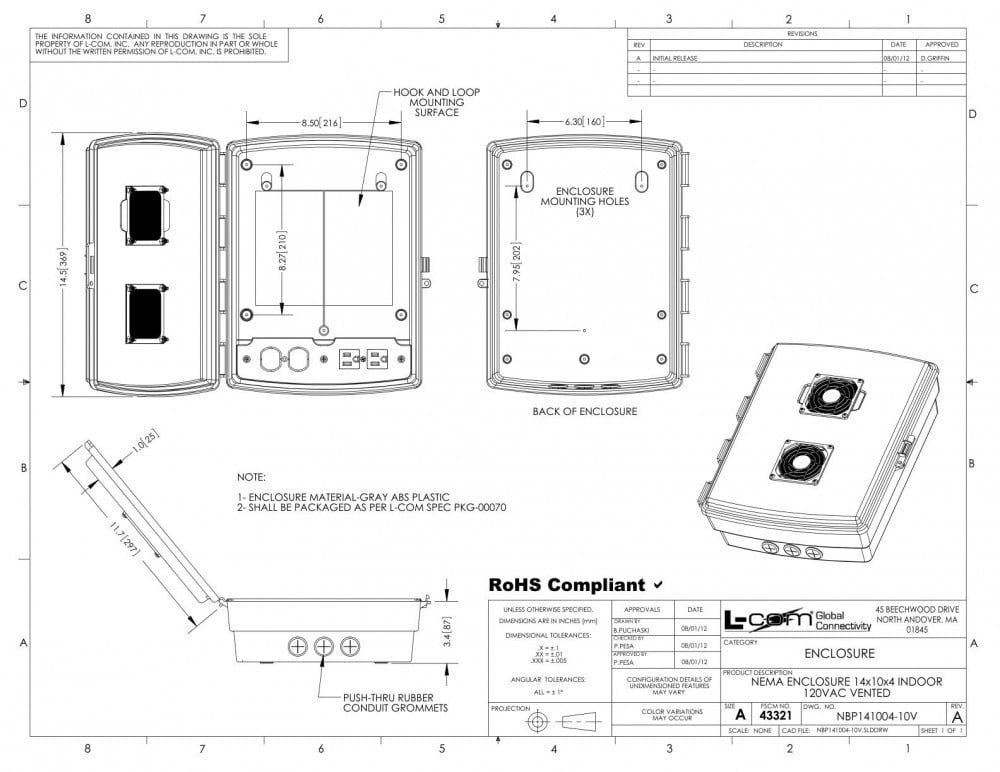 NBP141004-10V technical document page