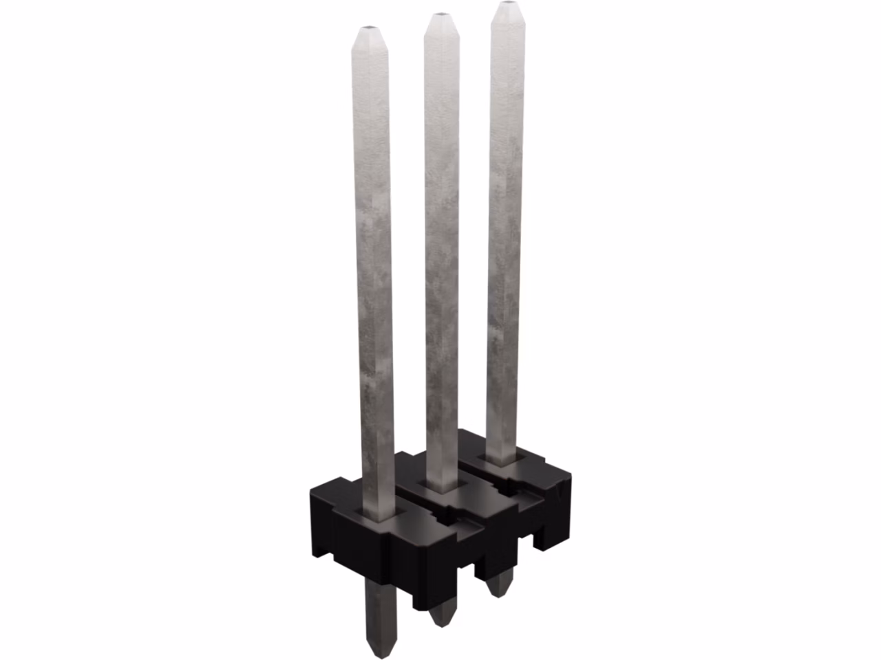 KK 396 Breakaway Header, Vertical, 3 Circuits, Matte Tin (Sn) Plating, Pin Length 28.58mm (1.125