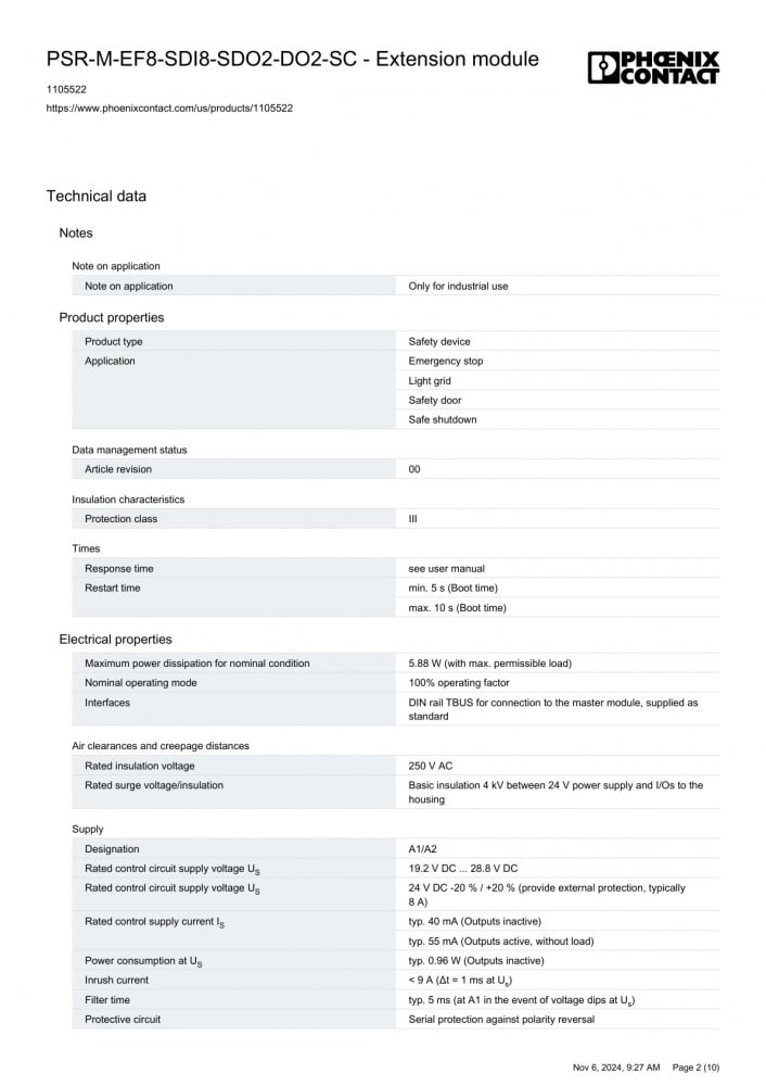 1105522 technical document page 2