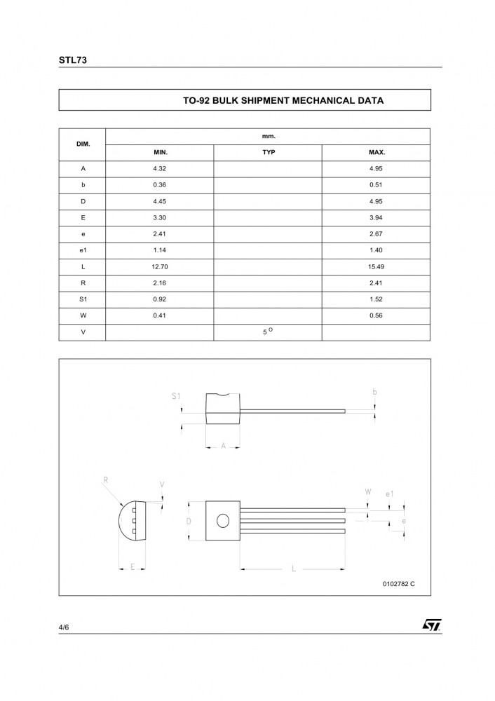 STL73 datasheet page 4