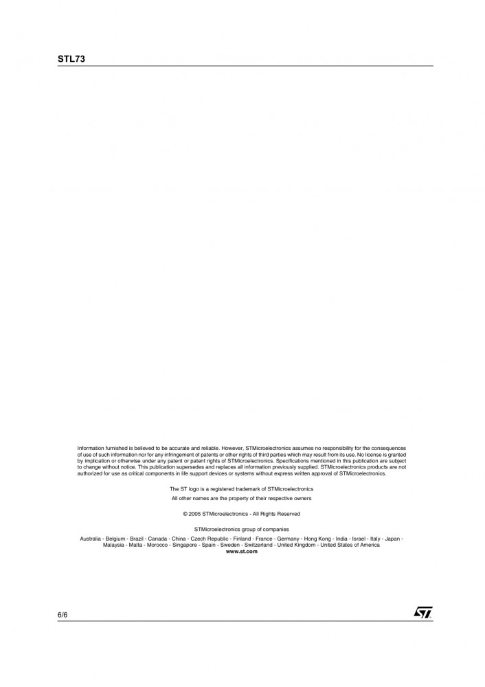 STL73 datasheet page 6