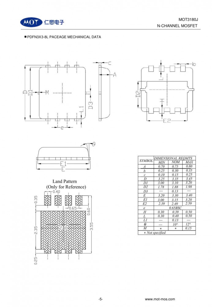 MOT3180J datasheet page 5