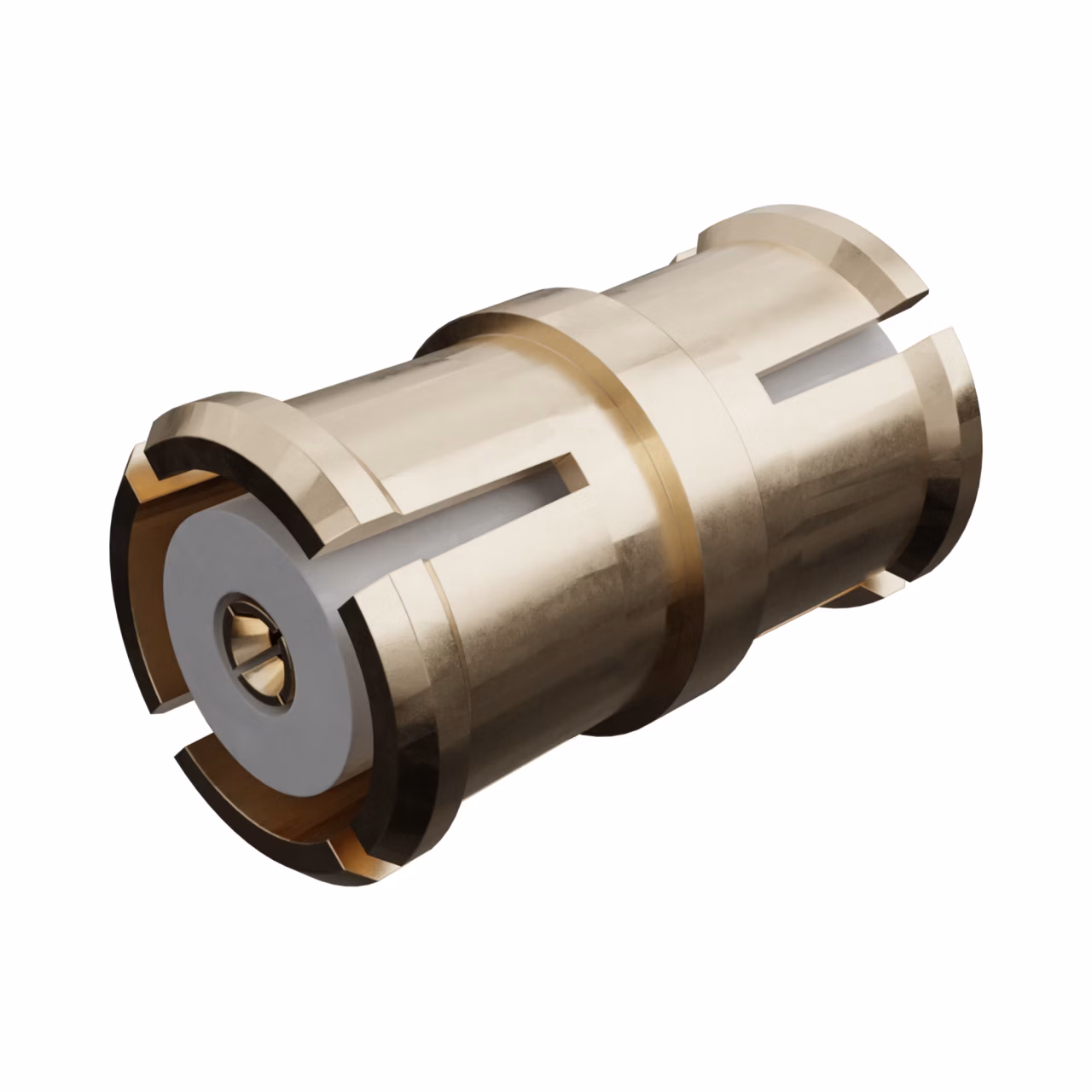 SMP Jack-to-SMP Jack Adapter, Straight, 5.83mm Length, Tray, 50 Ohms for sale