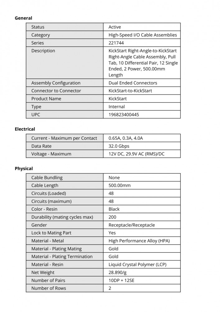 Product drawing page 2