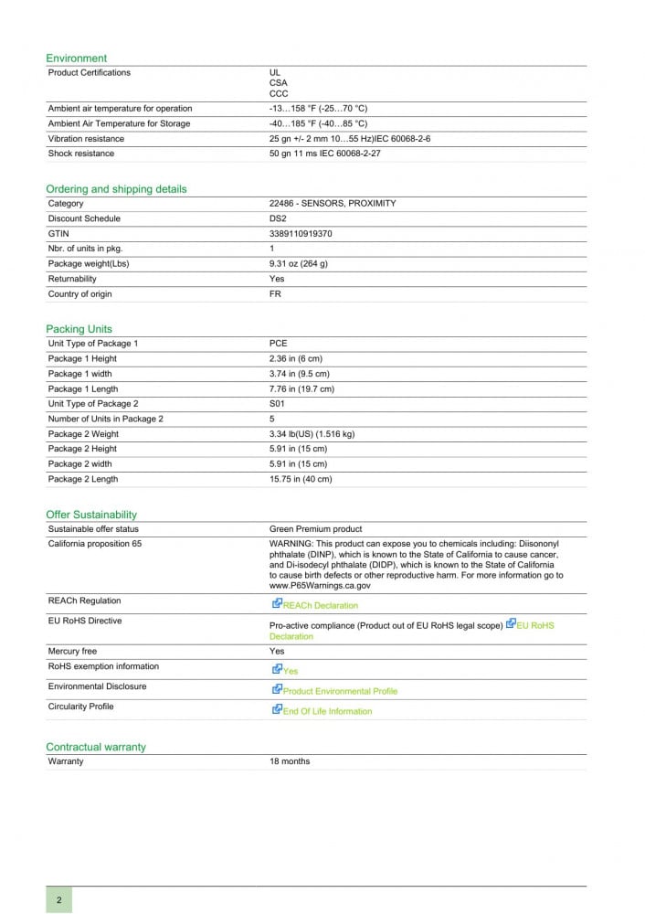 XS4P18MA230L2 technical document page 2