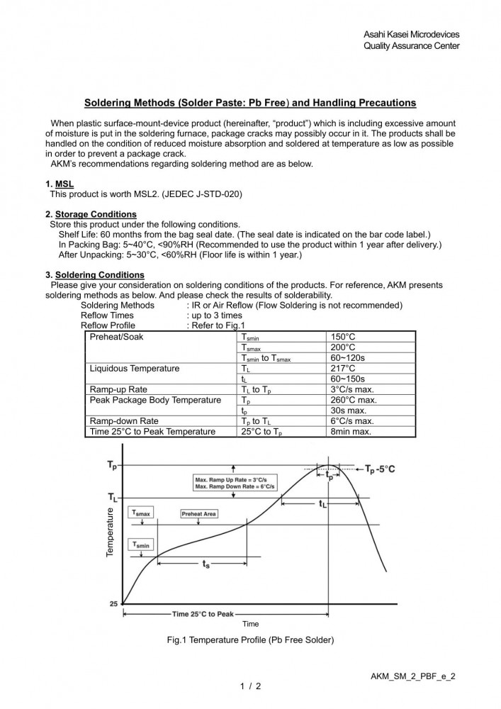 AK8462VN quality document page 7