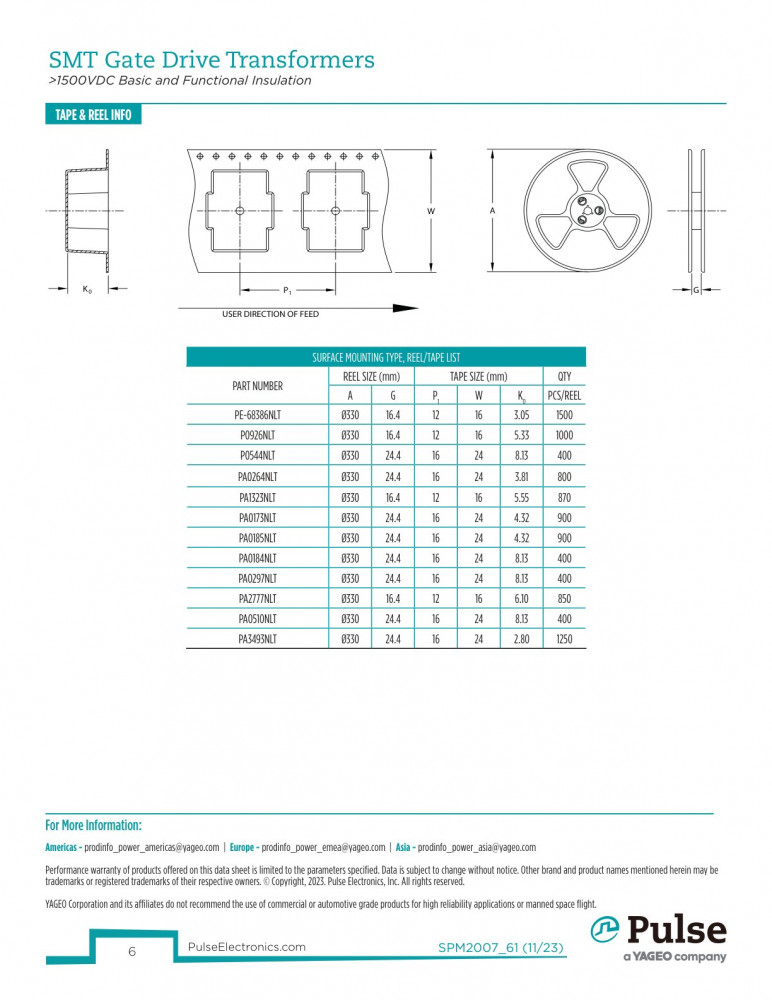 PA3493NLT technical document page 6