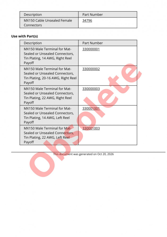MOLEX 347970405 document image, page 3