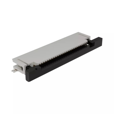 Easy-On FFC/FPC Connector, 0.50mm Pitch, Slider Series, Right-Angle, Top  Contact, 2.00mm Height, 27 Circuits, Gold Plating for sale