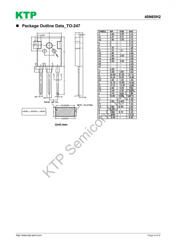 IKW40N65H2-KTP datasheet page 9