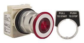 Schneider 9001KR8P1RH25 Pushbutton Switch for sale