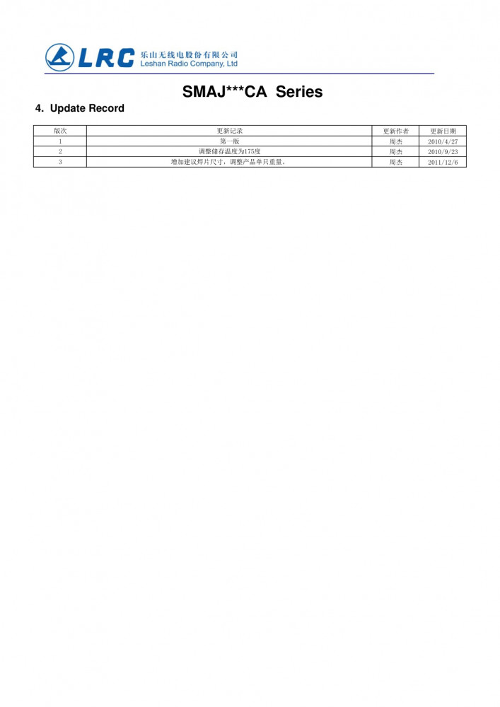 SMAJ series datasheet page 5