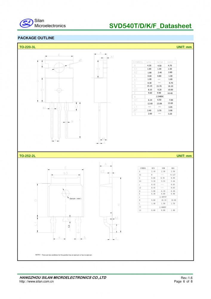 SVD540T datasheet page 6