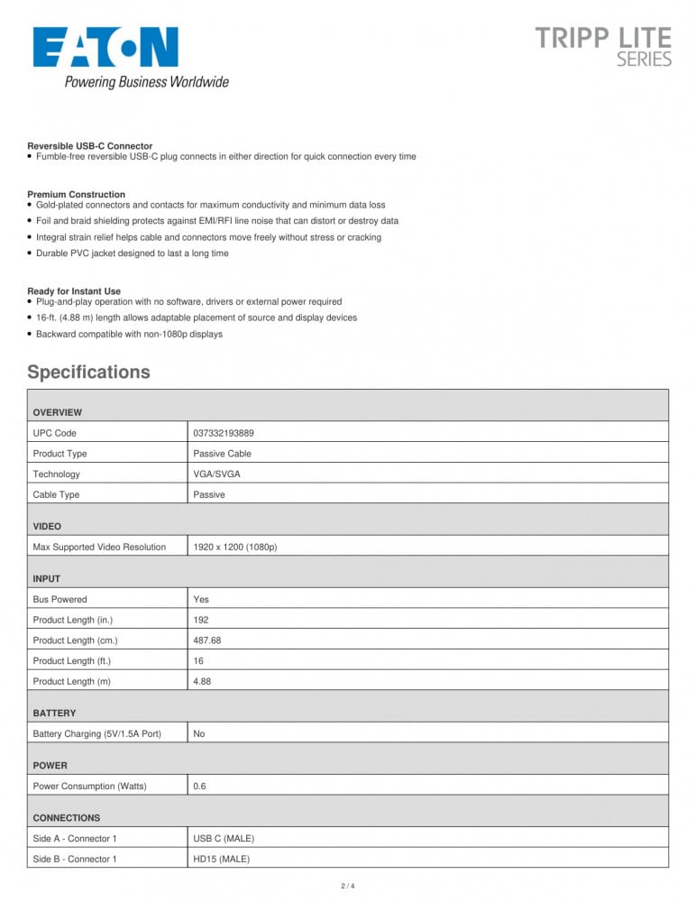 U444-016-V technical document page 2