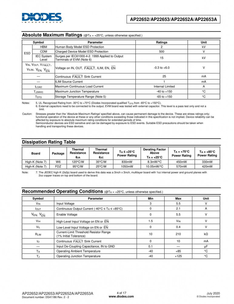 AP22652W6-7 datasheet page 4